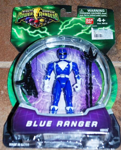 Power Rangers Mighty Morphin 4 Inch Action Figure Blue