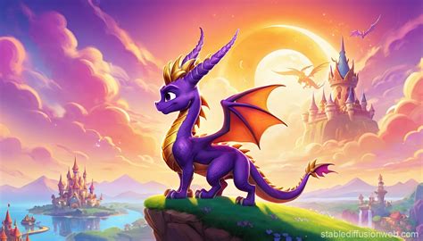 Spyro The Dragon Wallpaper 4k