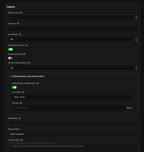 guide to weaviate blueprint zeet docs