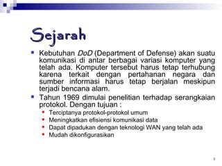 Pengantar Jarkom Tcp Ip PPT