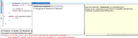 Problema Con El Statement Y Execute Java Y Jdbc Trabajando Con Una