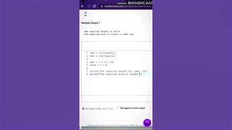 fencing the ground hackerrank challenge video 6 purplecode404