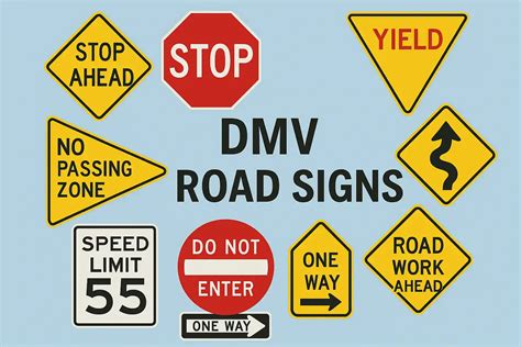 Dmv Road Signs Learn All U S Traffic Signs With Meanings