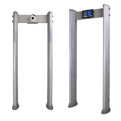 Face Recognition Infrared Thermal Walk Through Body Temperature Scanner China Thermal Scanner