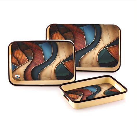 Duplex Serving Tray Ski Plastoware