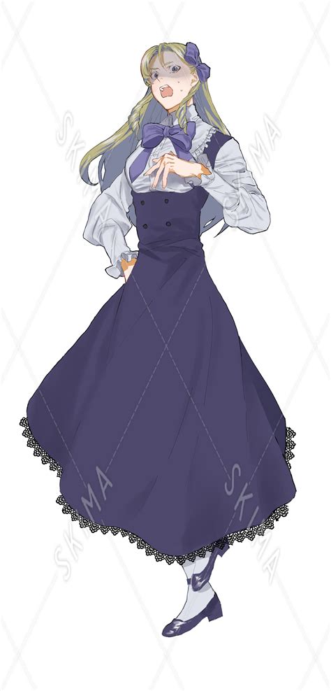 高飛車お嬢様キャラ【差分5種】 スキマ イラスト依頼・opt販売ならskima