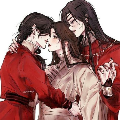 сёнен ай картинки Хуа Чен и Се Лянь Хуалянь Благословение Винтажные плакаты дисней