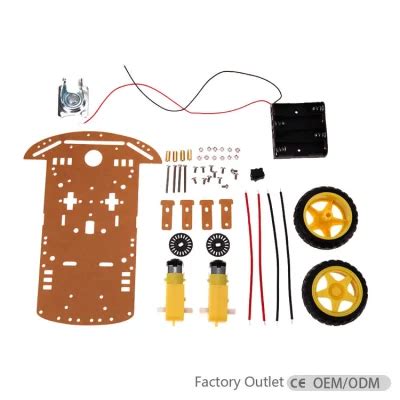 WD Motor Smart Robot Car Chassis Suite DIY Kit Speed Encoder Battery Box China Car Robot And