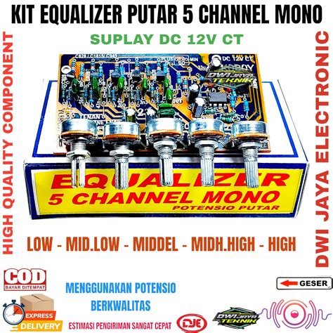 Harga Kit Equalizer 5 Potensio Terbaru Jul 2025 Biggo Indonesia