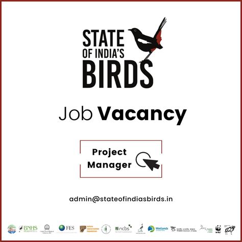 Posting On Behalf Of The State Of Indias Birds Partnership Job Opportunity Soib Project
