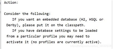 consider the following if you want an embedded database h2 hsql or
