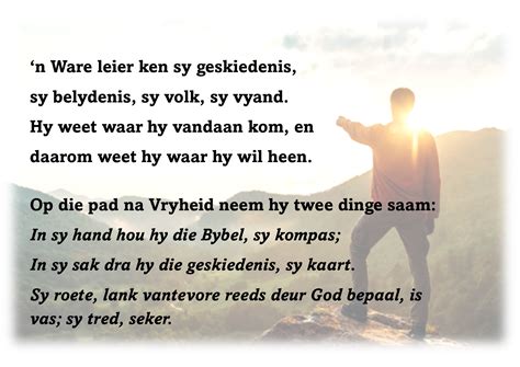 Waar Is Ons Ware Volksleiers Die Afrikaner Nasionalistiese Beweging