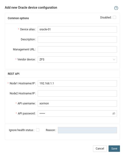 Oracle Zfs Storage Monitoring Installation