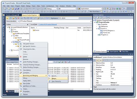 Entre Bits Widgets Y Otros Códigos Branch And Merge En Team