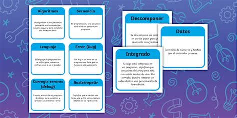Tarjetas De Lenguaje De Programación Teacher Made