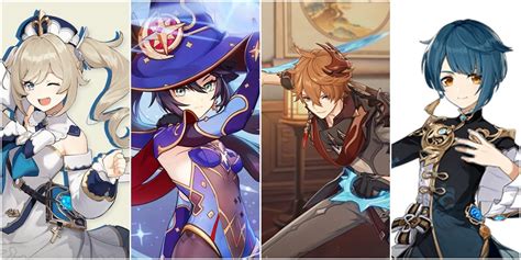 Genshin Impact каждый играбельный пользователь Hydro ранговый HoYoverse