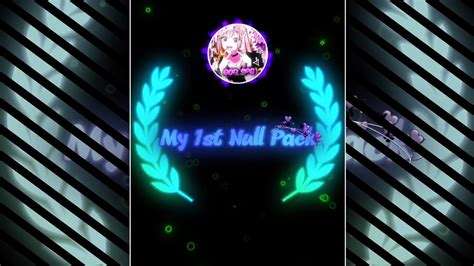 my 1st null and effect pack 🔥 alight motion editing pack xml