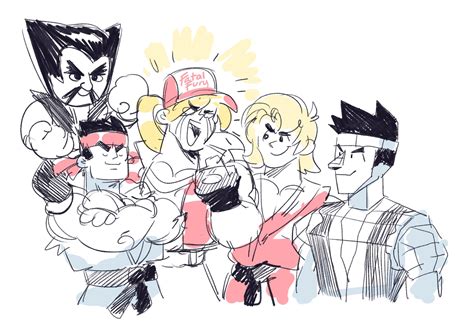 Ryu Ken Masters Terry Bogard Mii Mishima Heihachi And 1 More