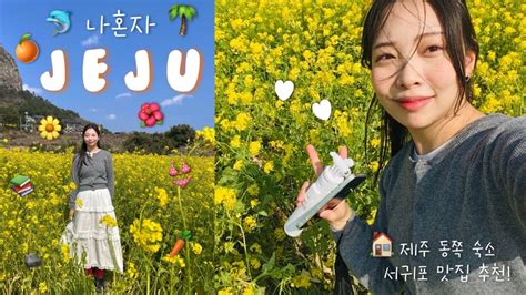 혼자여행은 처음이라 근데 이제 제주도 Youtube