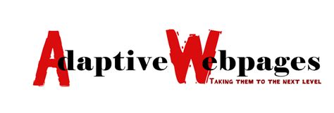 Adaptive Webpages Taking Them To The Next Level