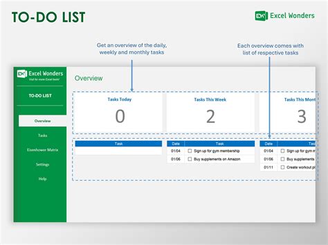 To Do List Excel Template Organize Your Tasks Boost Productivity User Friendly Excel