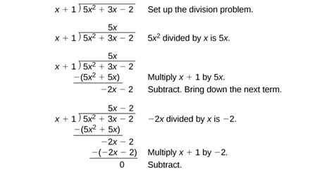 using synthetic division to divide polynomials by openstax page 2 6