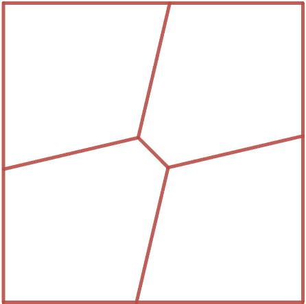 Dividing A Square Into Equal Area Pieces Sophia Liao