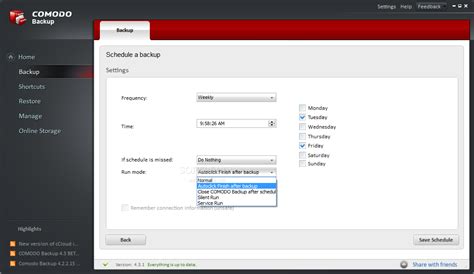 Comodo BackUp Download Softpedia