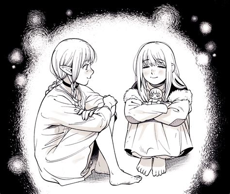 Marcille Donato And Falin Thorden Dungeon Meshi Drawn By Samoyook Danbooru