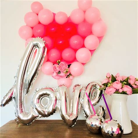 Easy Diy Trick For Heart Shaped Balloon Decor Togetherv Blog