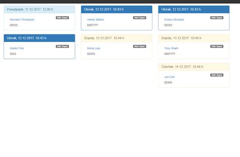 Bootstrap Panel Sorting By Dates With Php Stack Overflow
