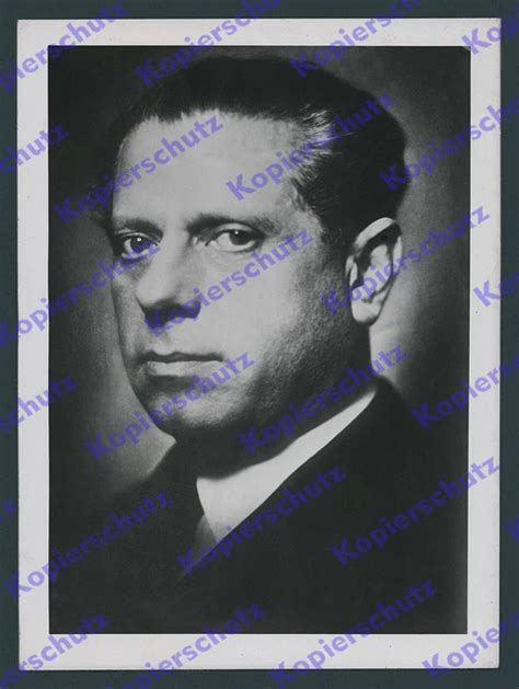 Illus Press Photo Director Max Reinhardt Theater Emigration Usa Gdr