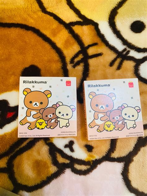 Rilakkuma Mcdo Puzzle Hobbies And Toys Toys And Games On Carousell