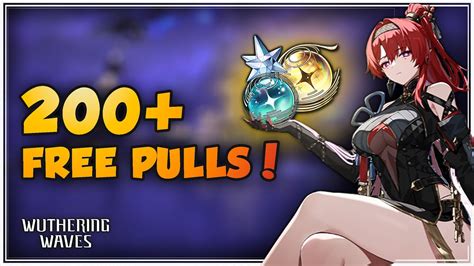 How To Get Over 200 Free Pulls In Wuthering Waves Astrite Guide Youtube