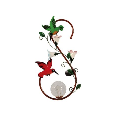 Садовый фонарь со светодиодами на солнечных батареях Колибри подвесной СТАРТ САД 1led выгодная