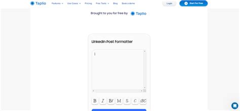 tạo bài viết bắt mắt với linkedin text formatter tùy chỉnh văn bản