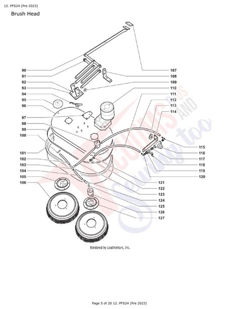 Schematic And Parts Book For Powr Flite Pfs24 Vacuums R Us And Sewing Too