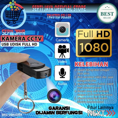 Jual Spy Cam Card Reader Gantungan Kunci Hidden Camera Mini DV U Disk Hidden Spy Cam Kamera
