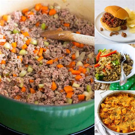 Easy Dinner Recipes With Ground Beef Ground Beef Dinner Ideas All