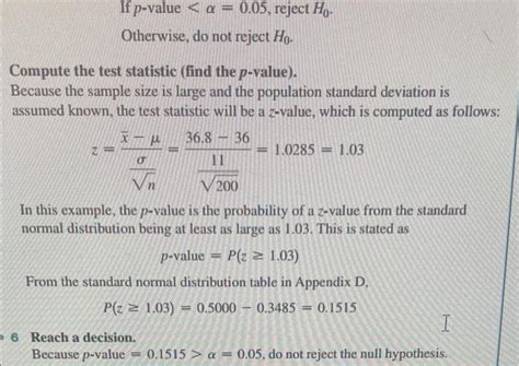 Solved Compute The Test Statistic Find The P Value Chegg