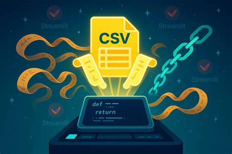 How I Built a Streamlit App That Lets You Chat with CSV Files Using Python and LangChain | by ...