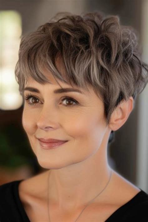 35 Flattering Hairstyles For Women Over 60 With Bangs In 2024 Short
