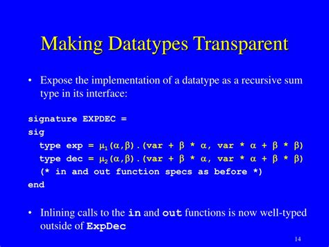 ppt typed compilation of recursive datatypes powerpoint presentation