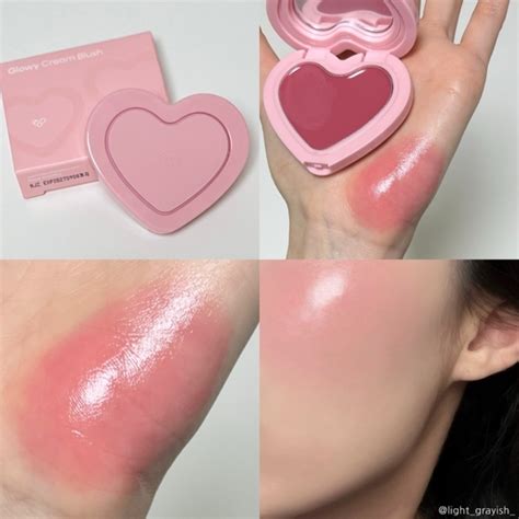 에이오유 촉촉 크림 블러셔 04 모브볼 💗 참을 수 없는 아름다운 모브 핑크 맑고