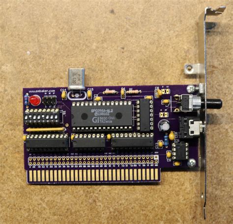 Isa Speech Synthesizer Board Using Sp0256a Al2 Dr Scott M Baker