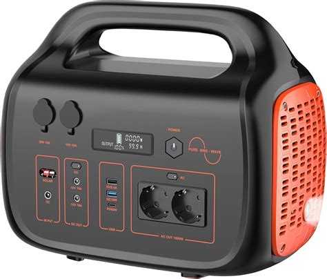Wada Power Portable Power Plant 1075wh Solar Electric Generator