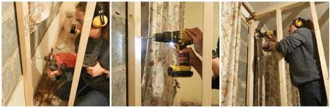 How To Build A Partition Wall The Carpenter S Babe