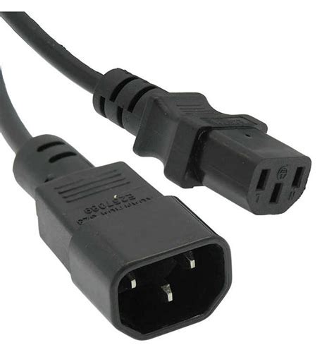 C13 To C14 Power Extension Cord 16awg