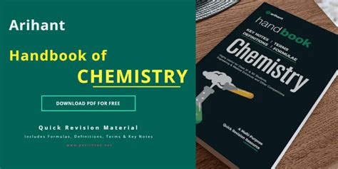 Arihant Handbook Of Chemistry Pdf [free] For Neet And Jee