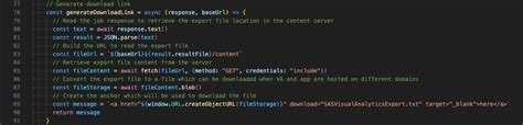 How To Customize Data Export In Sas Visual Analytics